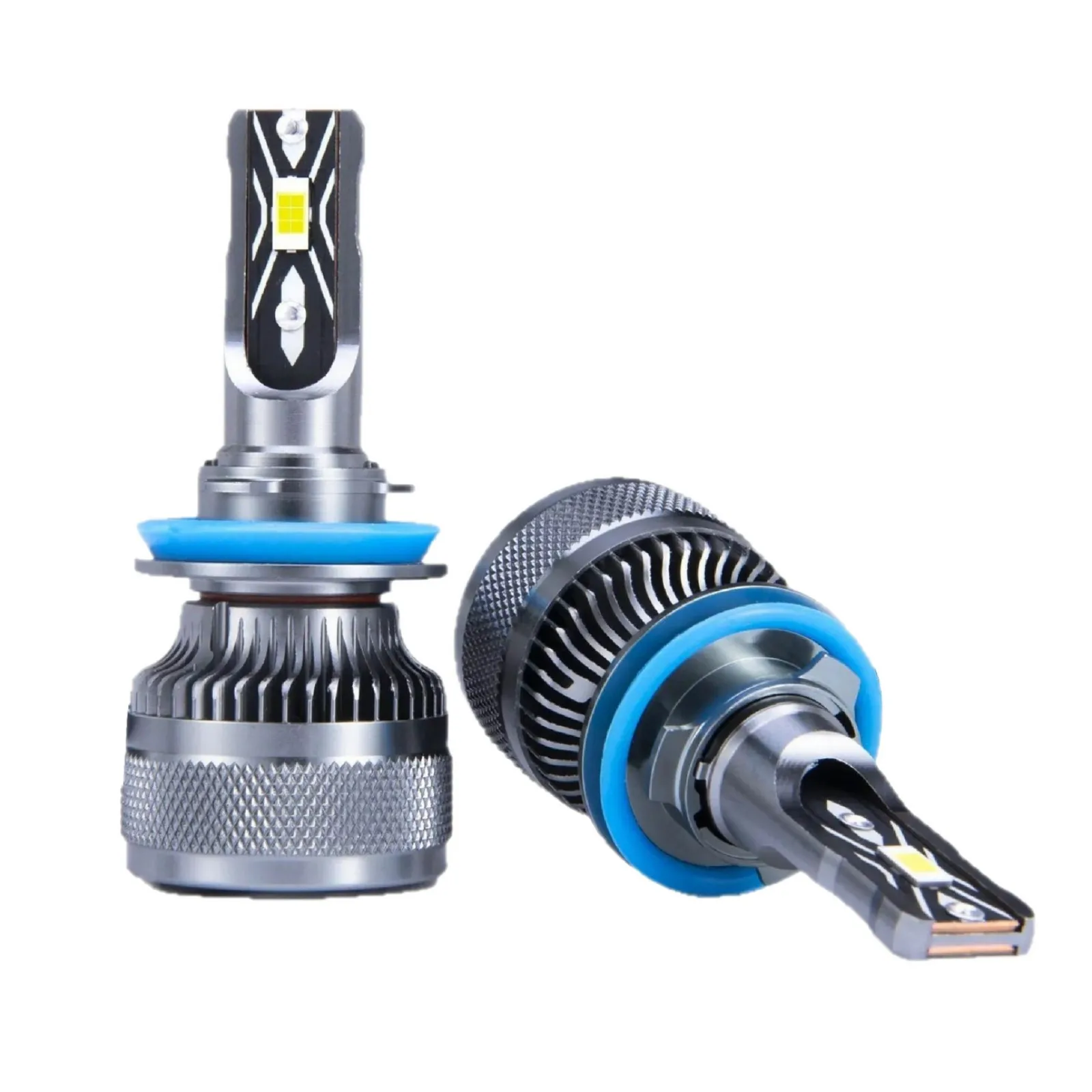 110W New V6P Ultra Bright Car LED Bulbs Universal Fit White Light ...