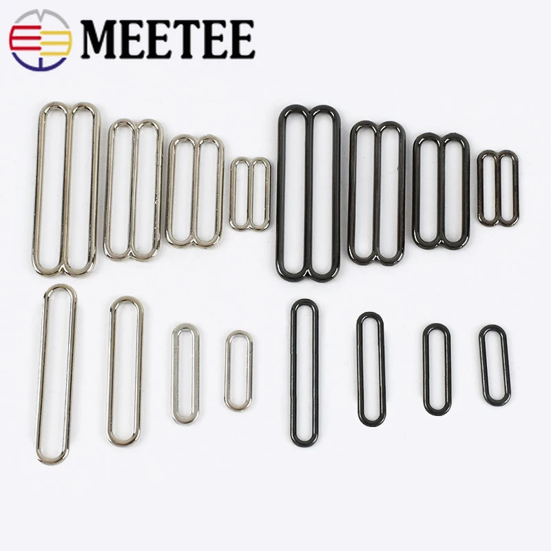 10-20Pcs-20-50mm-Metal-Buckles-Tri-Glide-Adjust-Clasp-Bra-O-Ring ...