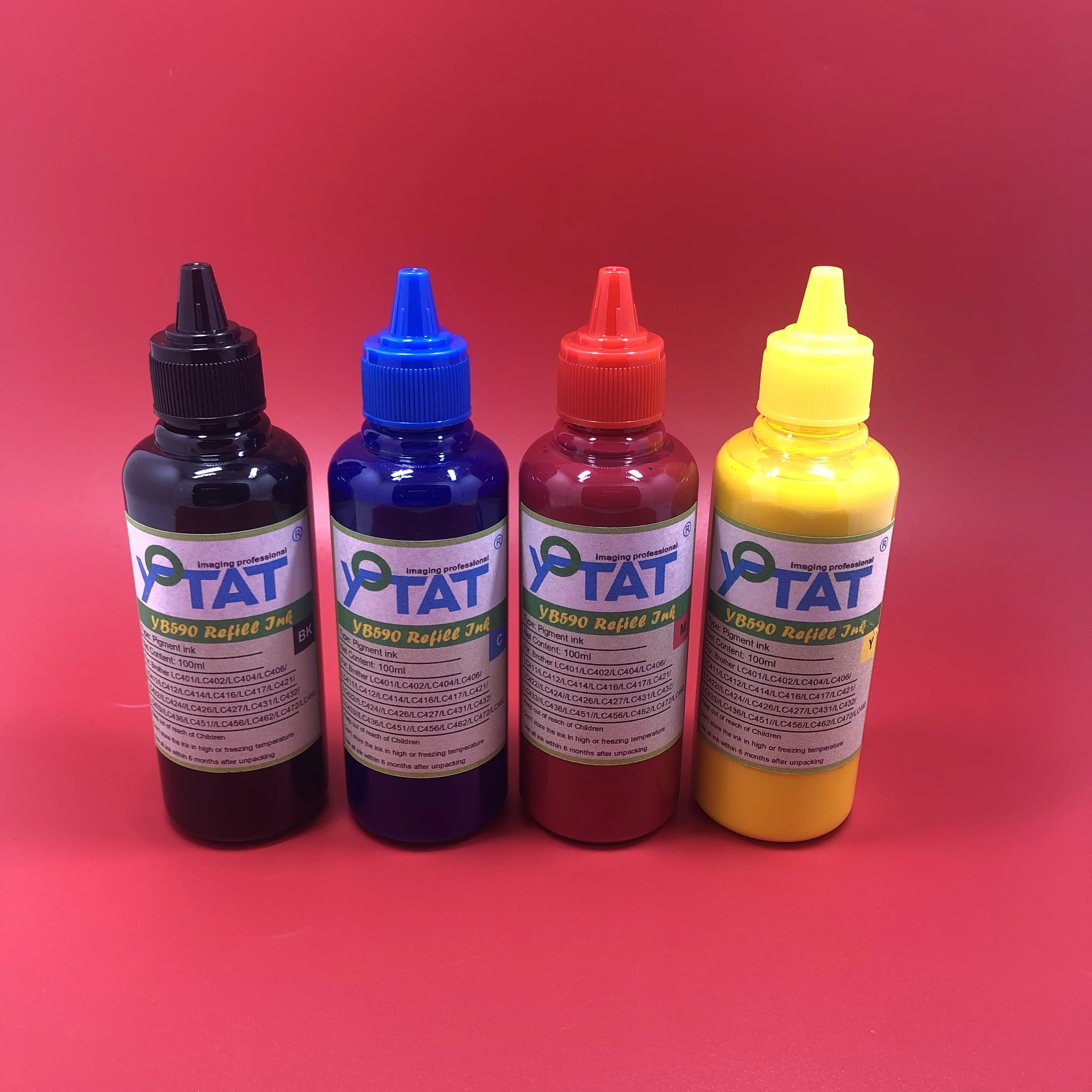 YOTAT-Pigment-Ink-for-Brother-LC401-LC402-LC404-LC406-MFC-J1010DW ...