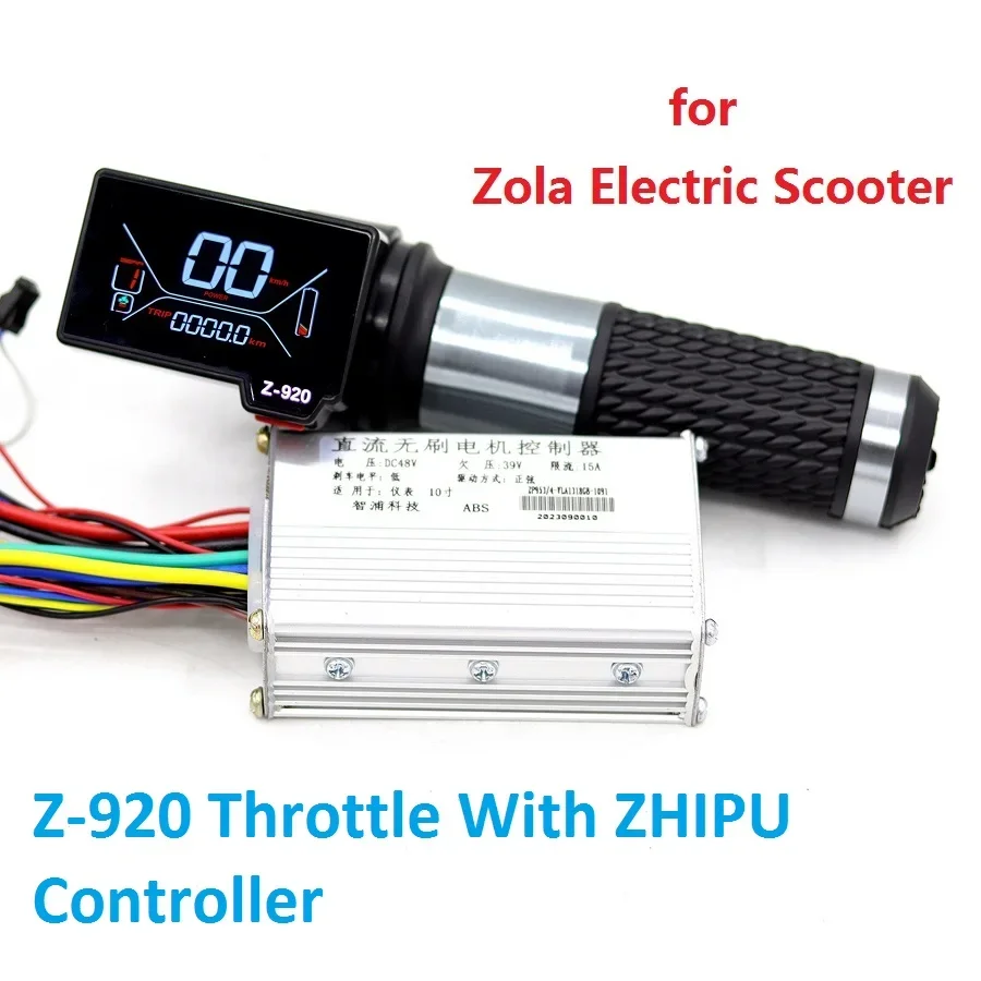 Z-920 Throttle Display Accelerator with ZHIPU Electron 36V/48V ...