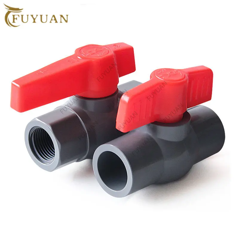 1-2-2-Thread-and-Socket-Type-Grey-PVC-Ball-Valve-Garden-Irrigation ...