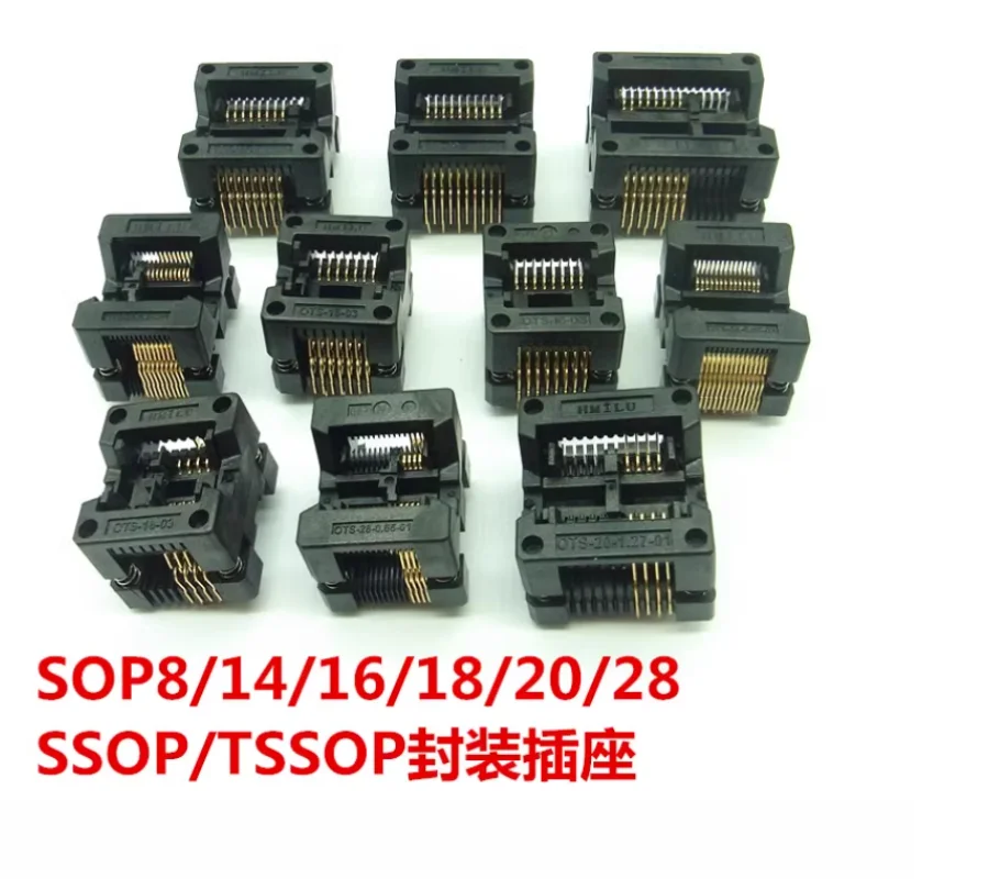 New Arrivals 1pcs Burner socket/SOP/TSSOP/SOP8-14-16-20-24-28 without ...