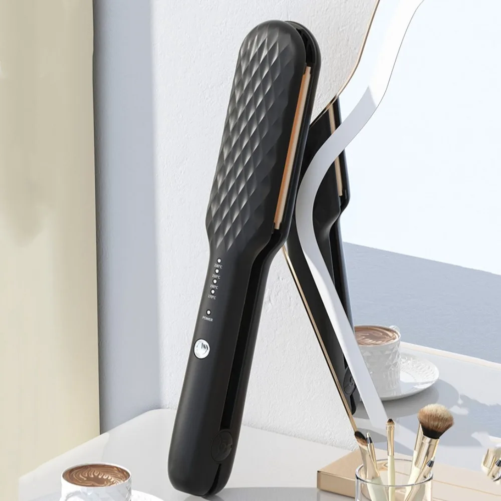 Solid-Color-Hair-Straightener-Rapid-Heating-Mini-Size-Electric-Straight ...