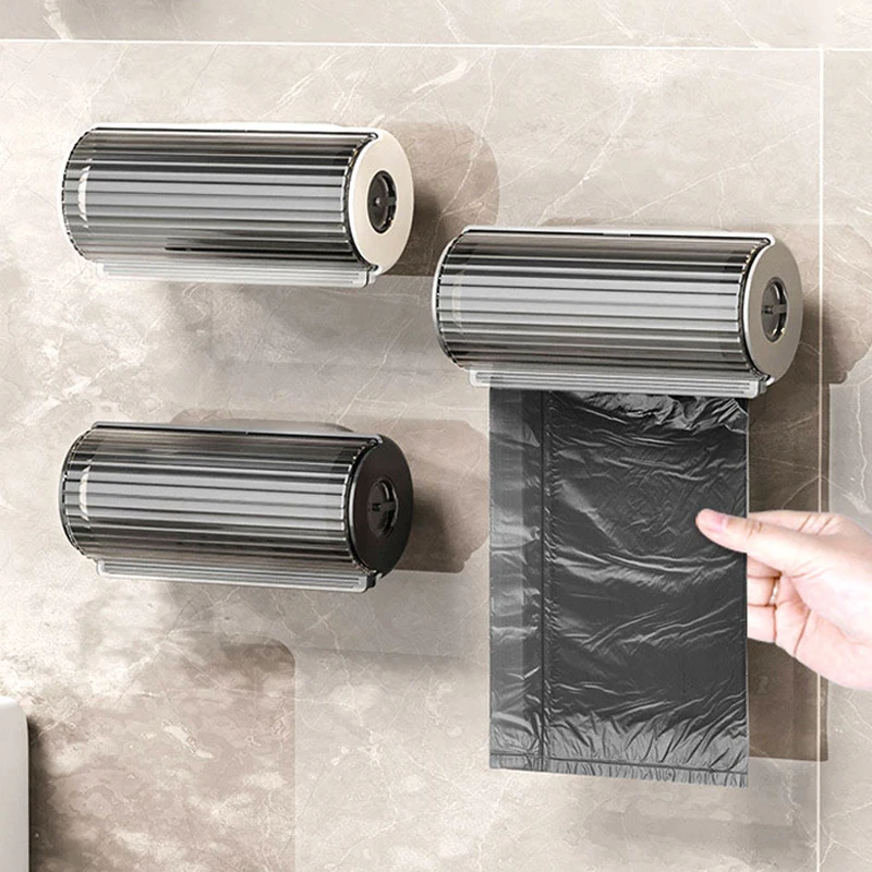 Trash-Bags-Storage-Box-Bathroom-Kitchen-Wall-Mounted-Garbage-Bags ...