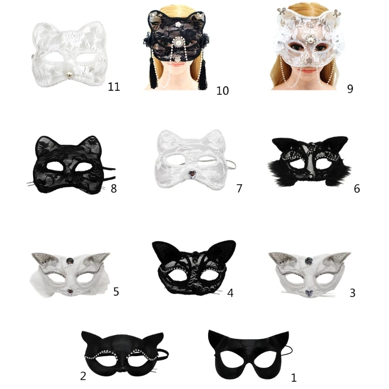 Sexy-Lace-for-Cat-Face-Masks-For-Women-Party-Masks-For-Adults ...