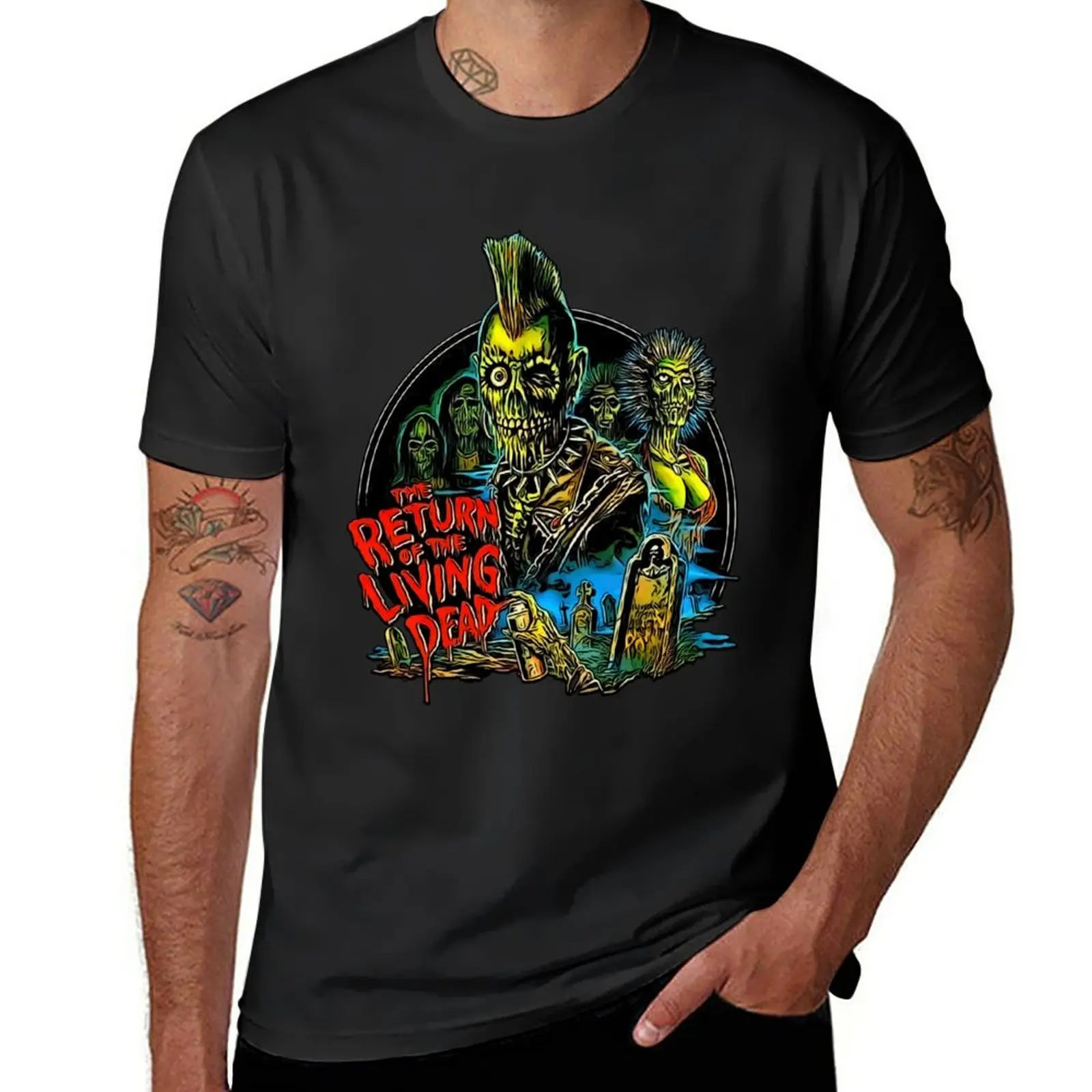 Return of the Living Dead Tarman Poster Art T-Shirt sublime t shirt ...
