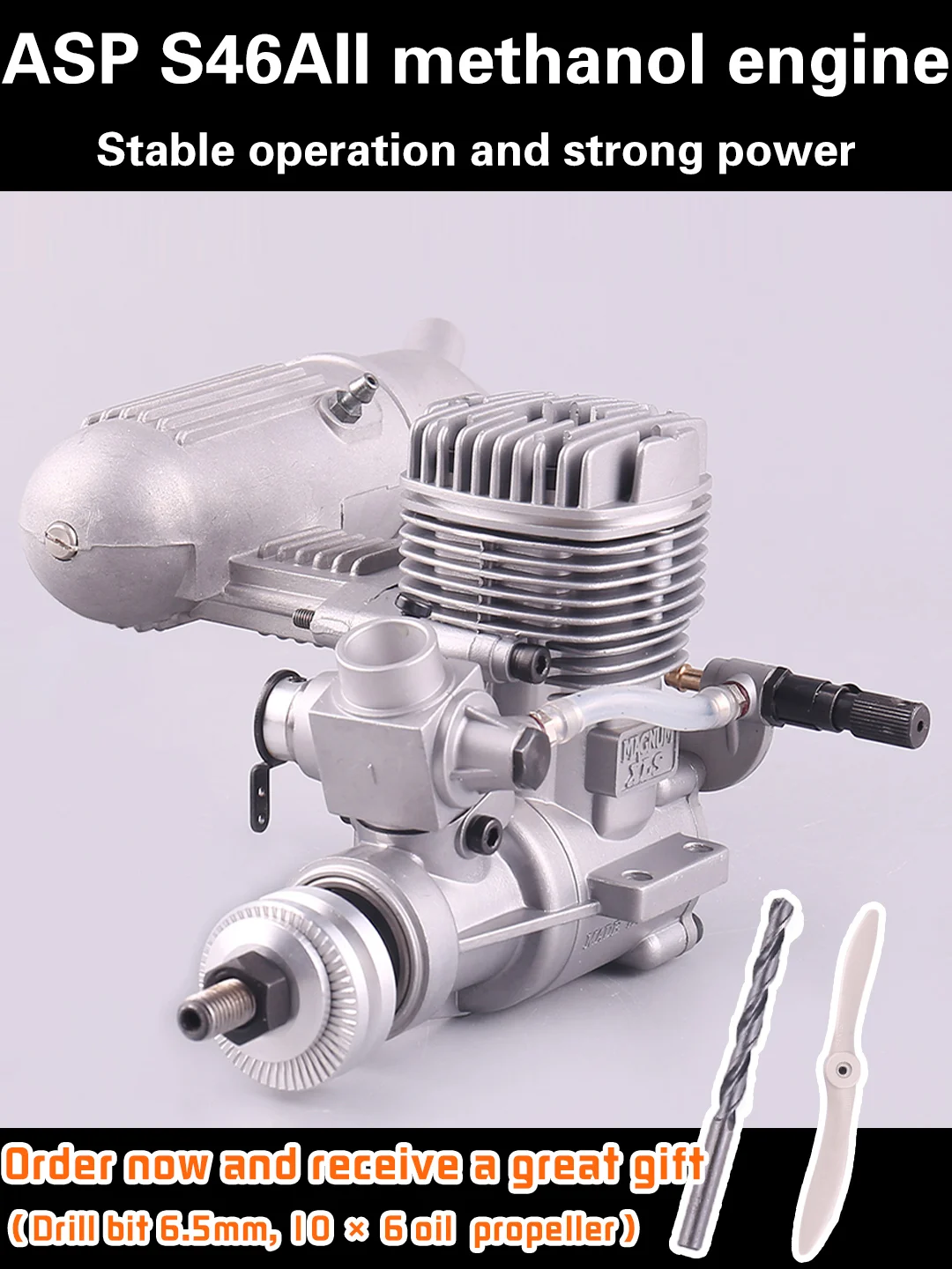 ASP-MAGNUM-XLS-S46A-S46AII-7-45CC-motor-de-dos-tiempos-con-brillo-ABC ...