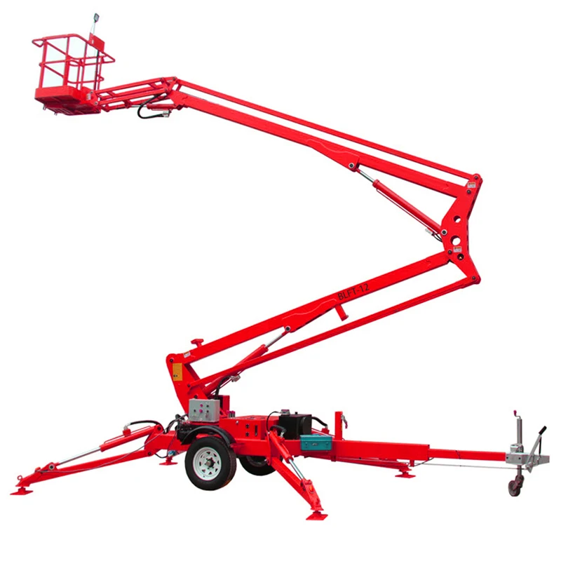FT-10M-12m-aerial-woking-platform-maintenance-electric-articulated-boom ...