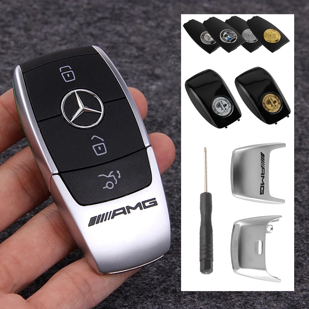 Car-Remote-Smart-Key-Case-Replacement-Accessories-for-Mercedes-Benz ...
