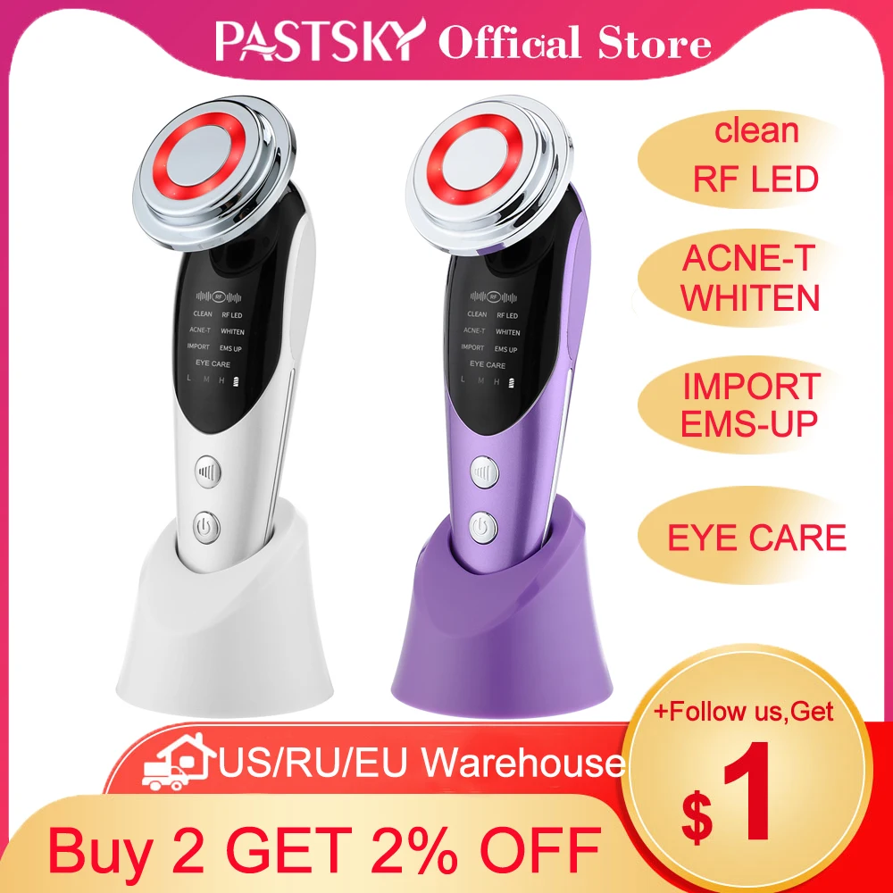 7 in 1 Facial Radiofrequency Rf Lifting Machine Skin Care SPA ...