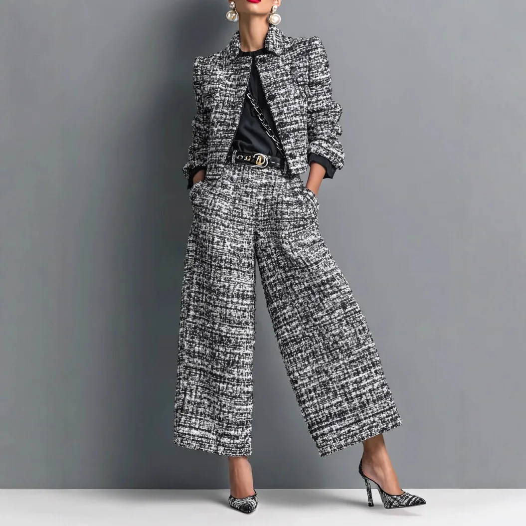 Traje de viajero a la moda para mujer, cárdigan informal de Color ...