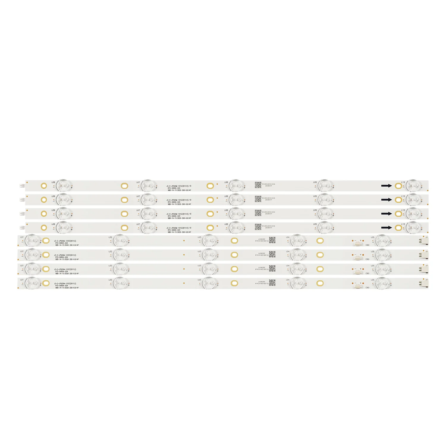 LED-strip-For-50LEX-5043-FT2C-50LEM-1058-FT2C-V500DJ6-QE1R72-50004-029 ...