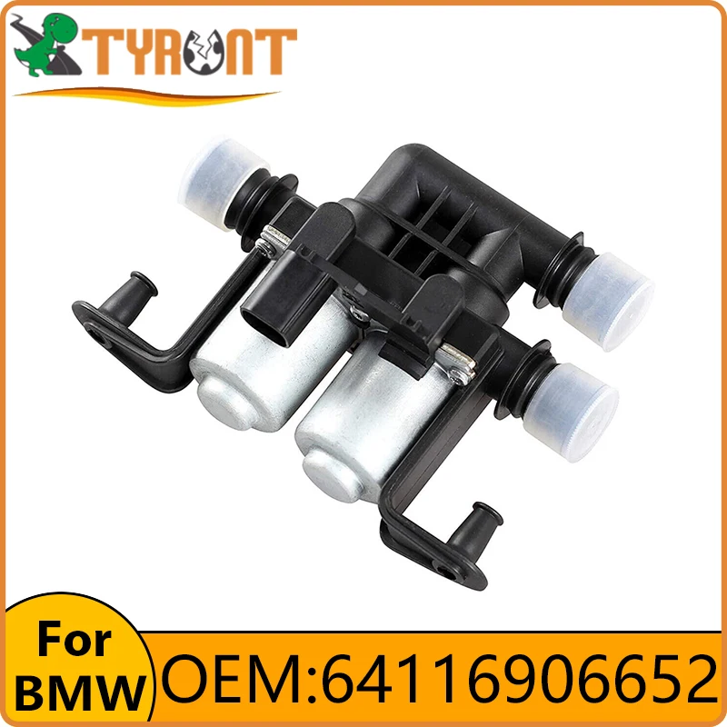 TYRNT-Heater-Control-Water-Valve-64116906652-For-BMW-5-6-7-Series-E60 ...