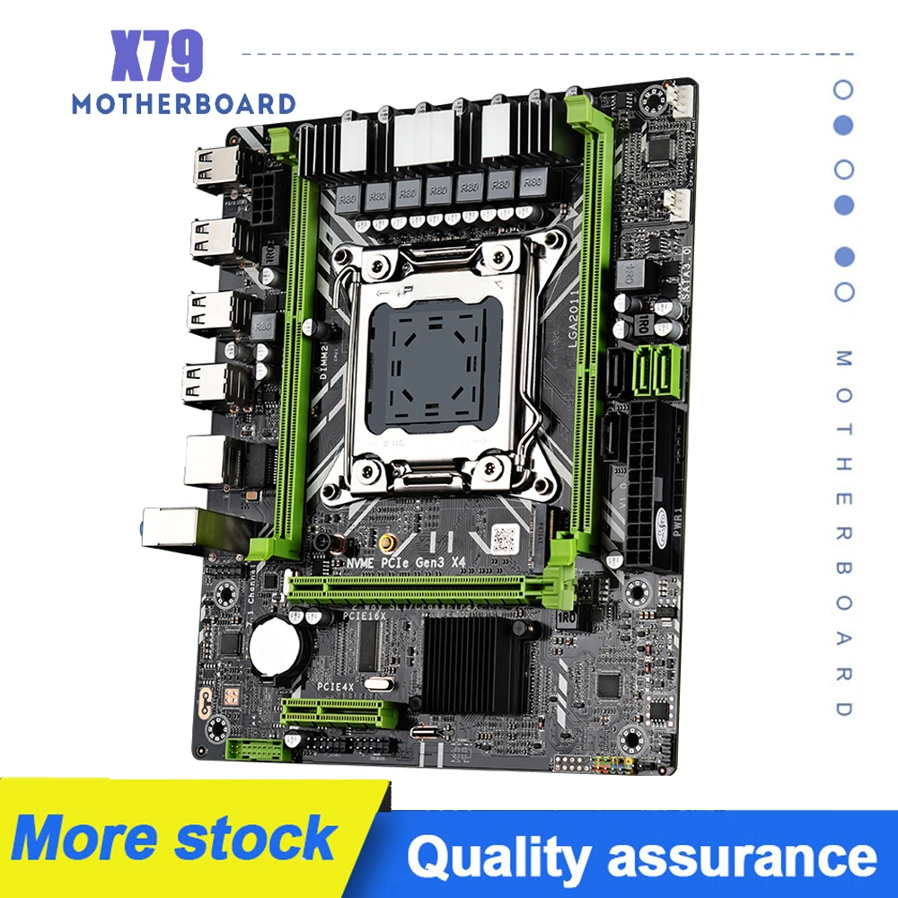 X79-Motherboard-LGA2011-Xeon-E5-Processor-DDR3-USB3-0-PCI-E-NVME-M-2 ...