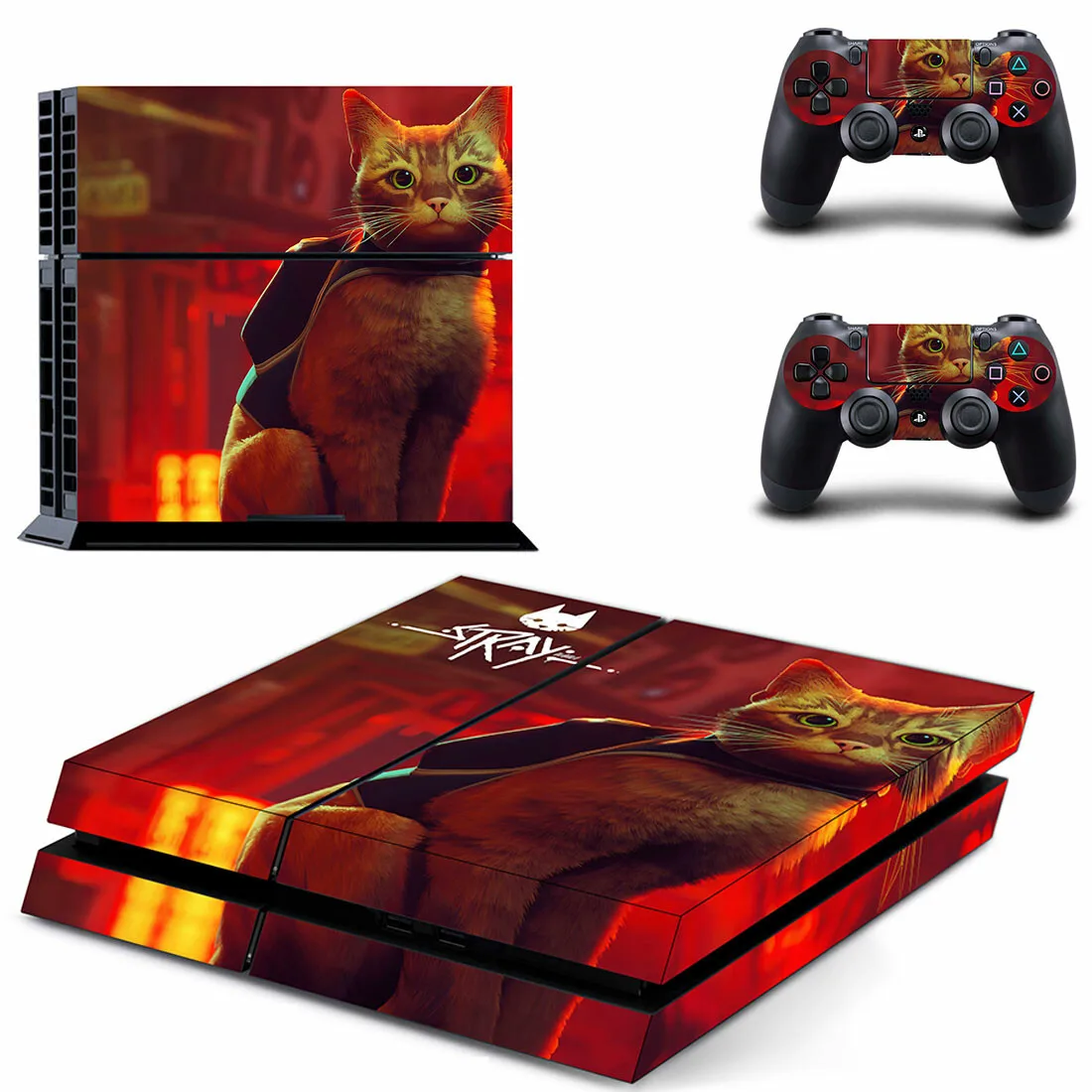 Stray-Cat-PS4-Skin-Sticker-Decal-Cover-Protector-For-Console-and ...