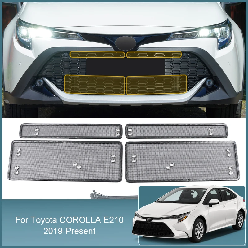 Stainless-Steel-Car-Insect-Screening-Mesh-Front-Grille-Insert-Net ...