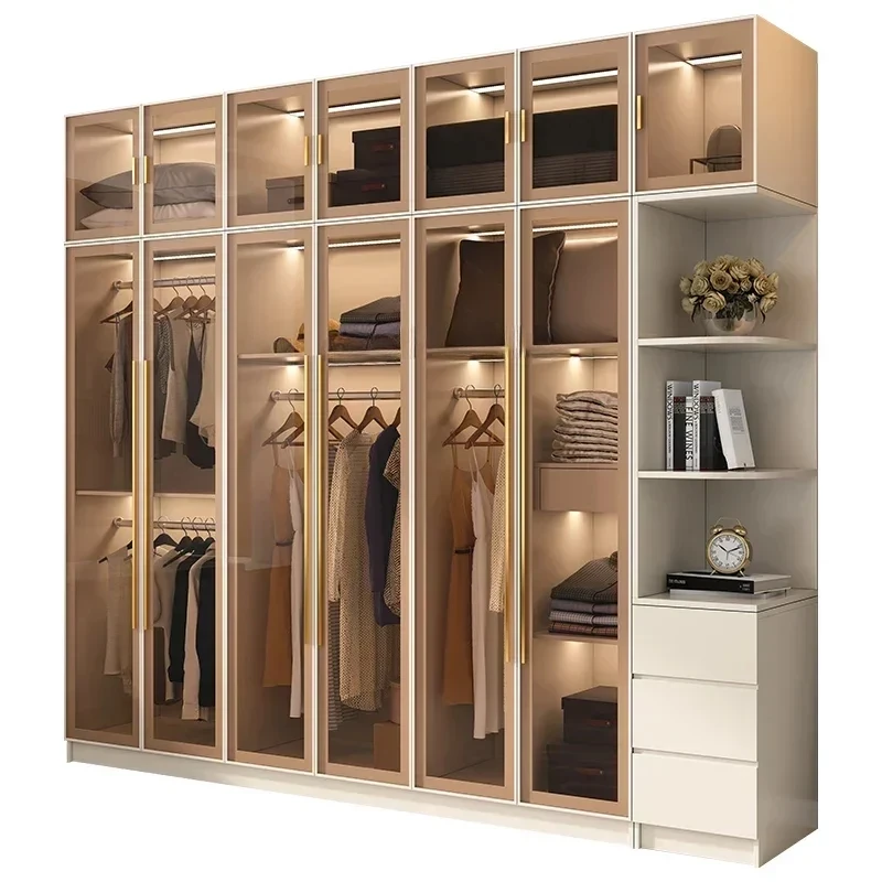 Luxo-Pano-Arm-rio-Pendurado-com-Gavetas-Modular-Dressers-Organizer ...