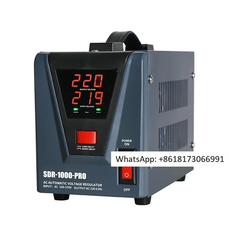 AVR 800W 1000W 220V Digital Display Automatic Voltage Regulator AVR ...