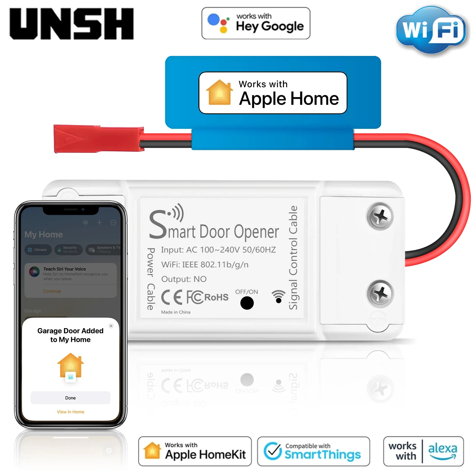HomeKit-WiFi-Garage-Door-Opener-Smart-Switch-Gate-Door-Controller-Smart ...