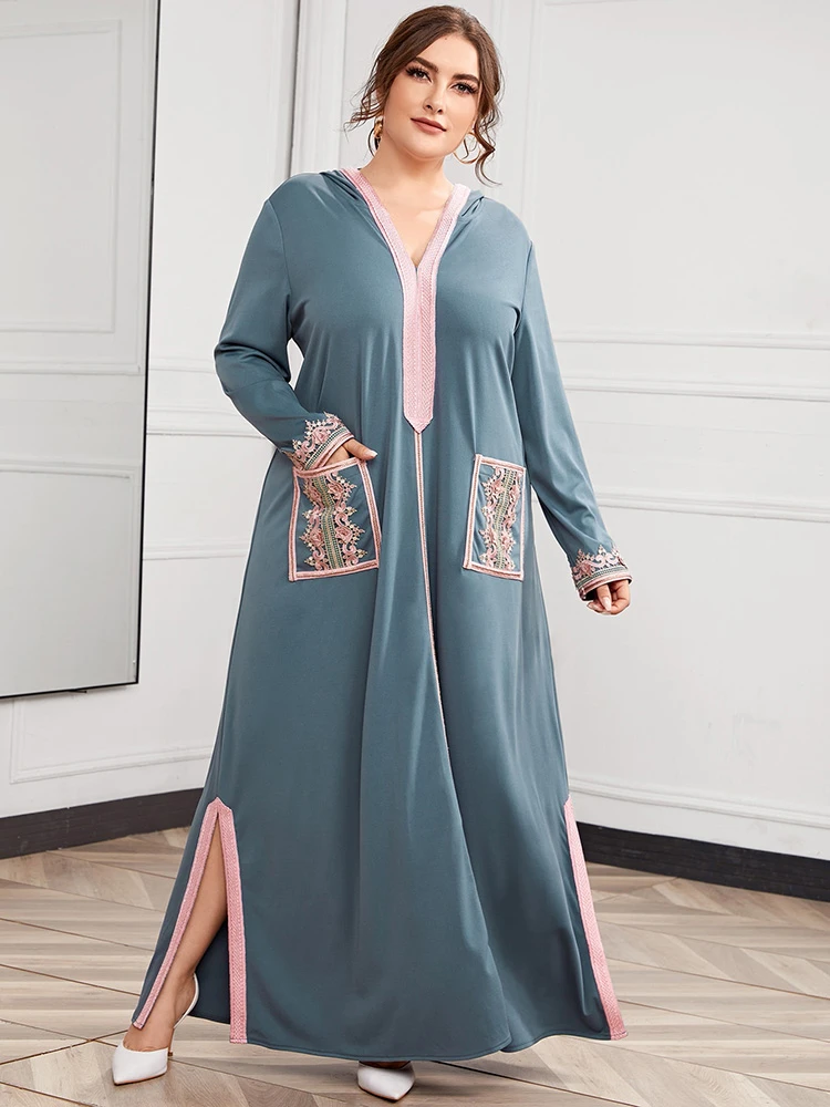 Plus Size Party Dresses Women | Plus Size Long Dress | Clothing | Abaya ...