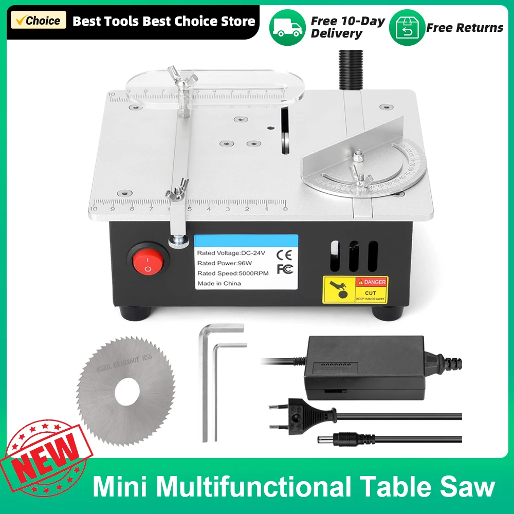 Mini-Table-Saw-Electric-Desktop-Saw-Woodworking-Bench-Lathe-Cutter ...
