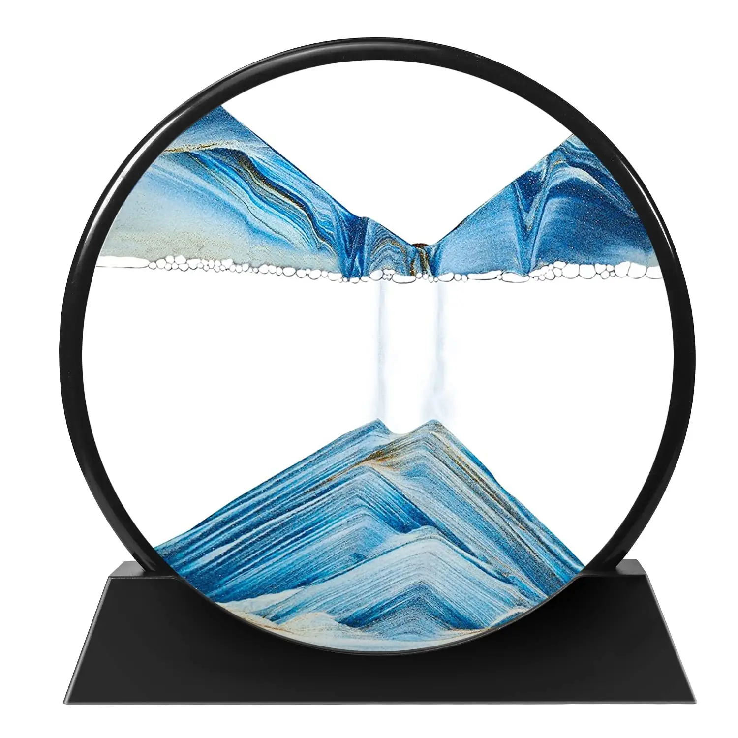 Moving-Sand-Art-Picture-Round-Glass-3D-Deep-Sea-Sandscape-in-Motion ...