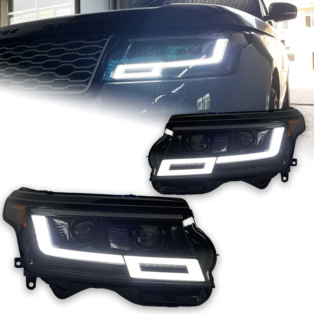 Akd Car Lights For Range Rover Led Headlight Projector Lens 2014-2017 ...