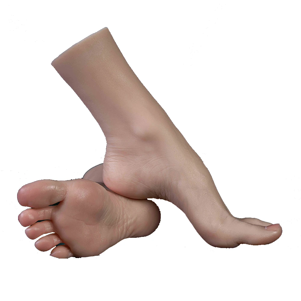 Real Female Silicone Foot Mannequin | Shoe Display Mannequin | Silicone ...