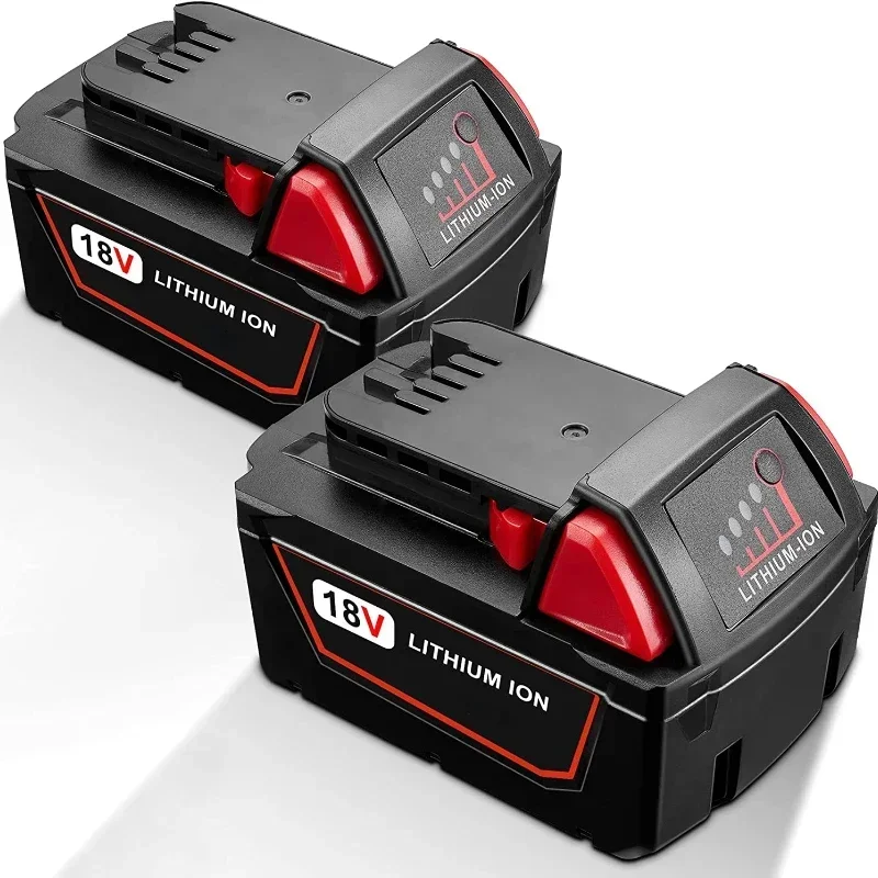 18v-6-0Ah-Lithium-Ion-Batteries-for-Milwaukee-M18-Battery-48-11-1850-48 ...