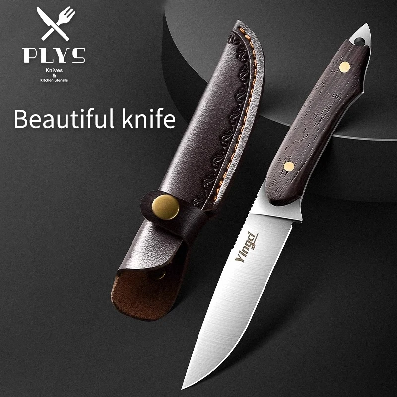 PLYS-Small-Knife-Japanese-Stainless-Steel-Easy-Carry-Survival-Tactical ...