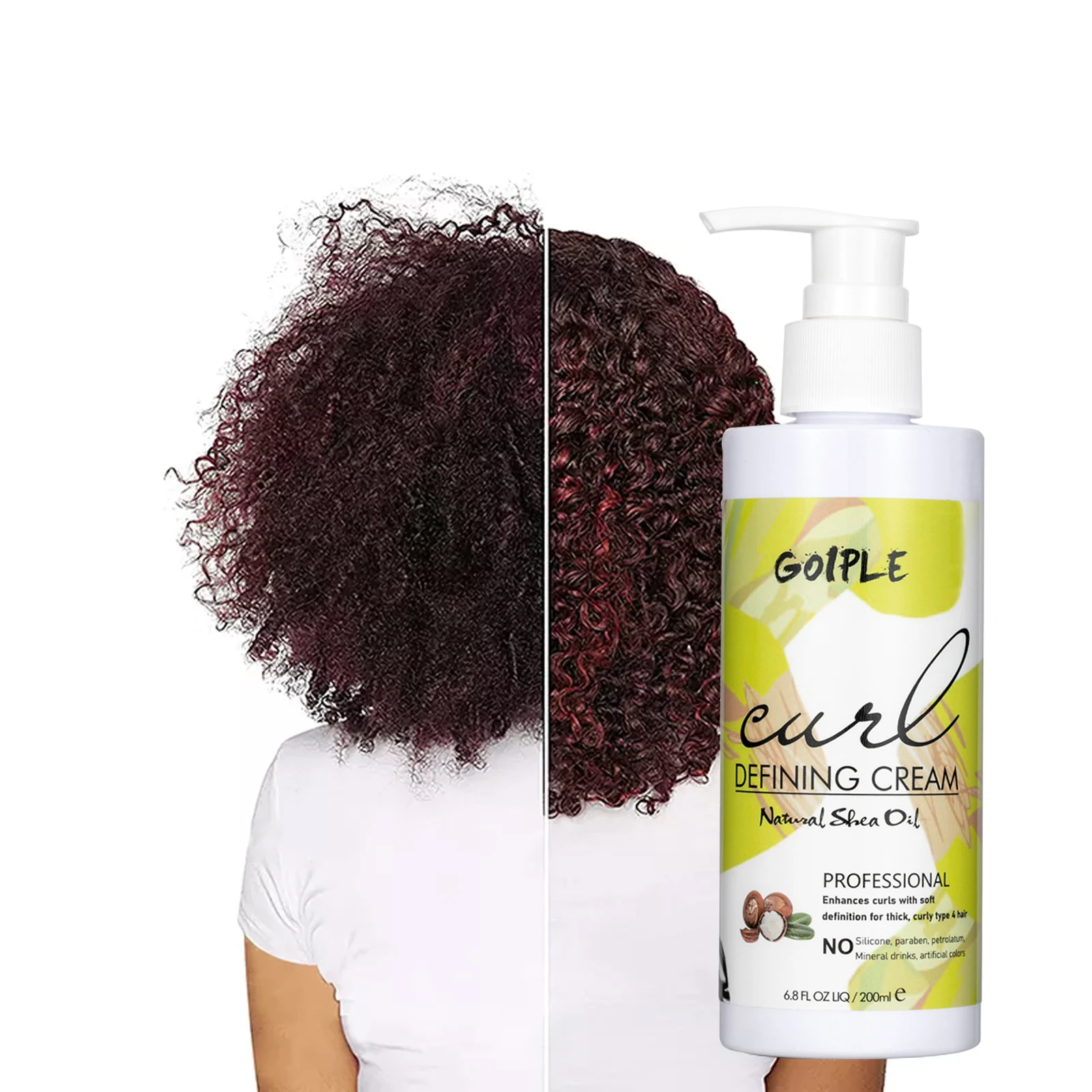 200ML-Frizz-Control-Product-Curling-Moisture-Cream-Define-Curly-Mousse ...