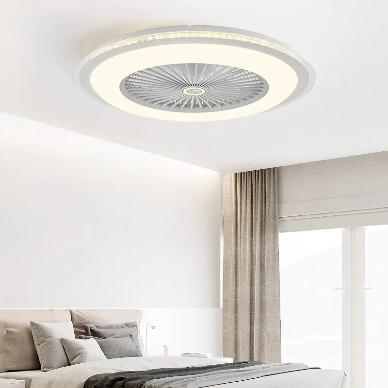 50cm-Ceiling-Mounted-Fan-Light-Intelligent-APP-Control-Ultra-thin ...