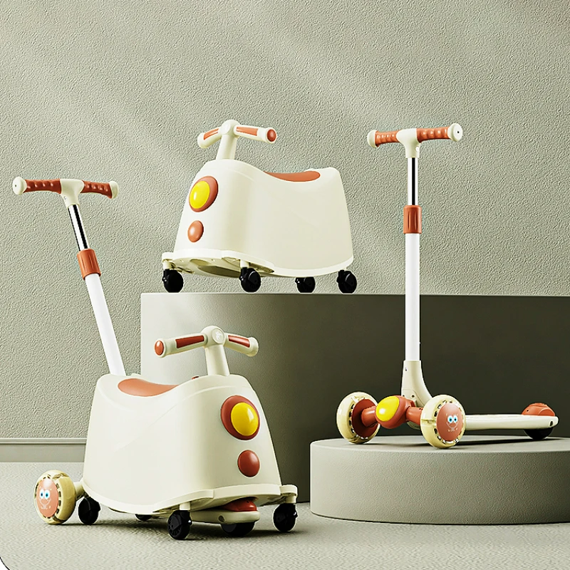 3-in-1-Kids-Scooters-Rocking-Horse-Trolley-1-3-6-Years-Old-Walking-Baby ...