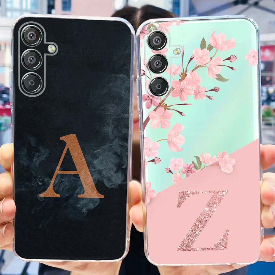For-Samsung-Galaxy-A16-Case-SM-A166B-Fashion-Letters-Cover-Clear ...