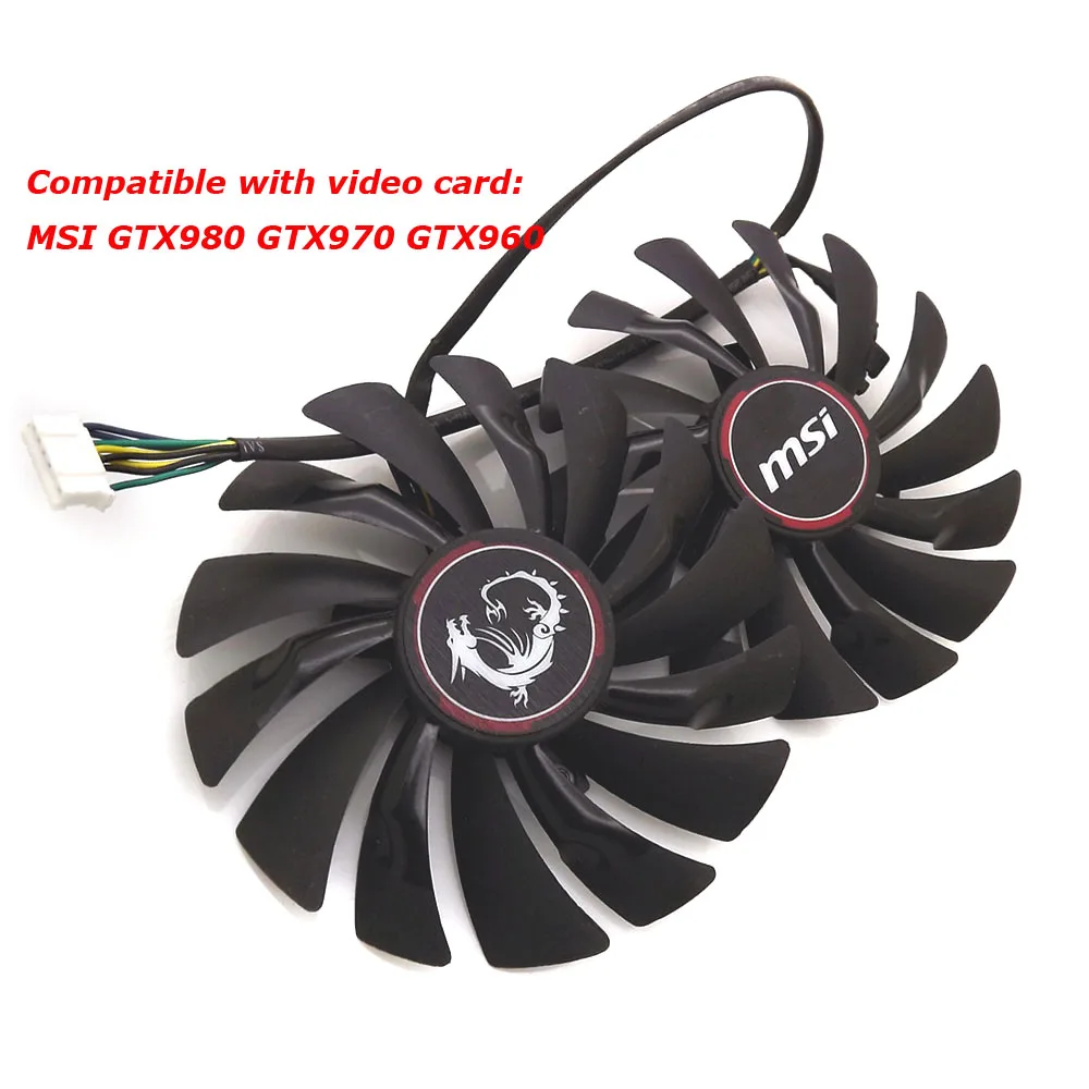 2Pcs-Set-PLD10010S12HH-VGA-Cooler-Video-Card-Fan-For-MSI-GTX-970-GAMING ...