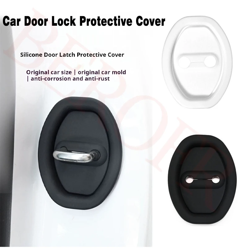 4pcs-Car-Door-Mute-Damping-Cushion-Silicone-Door-Lock-Buckle-Car-Door ...