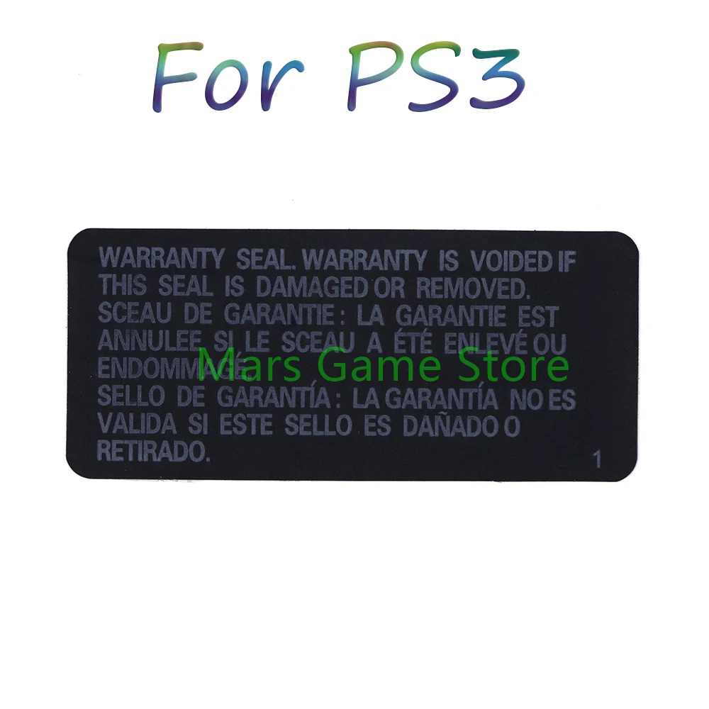 5PCS Security Seal Sticker For PS3 Host Housing Shell Warranty Seals ...