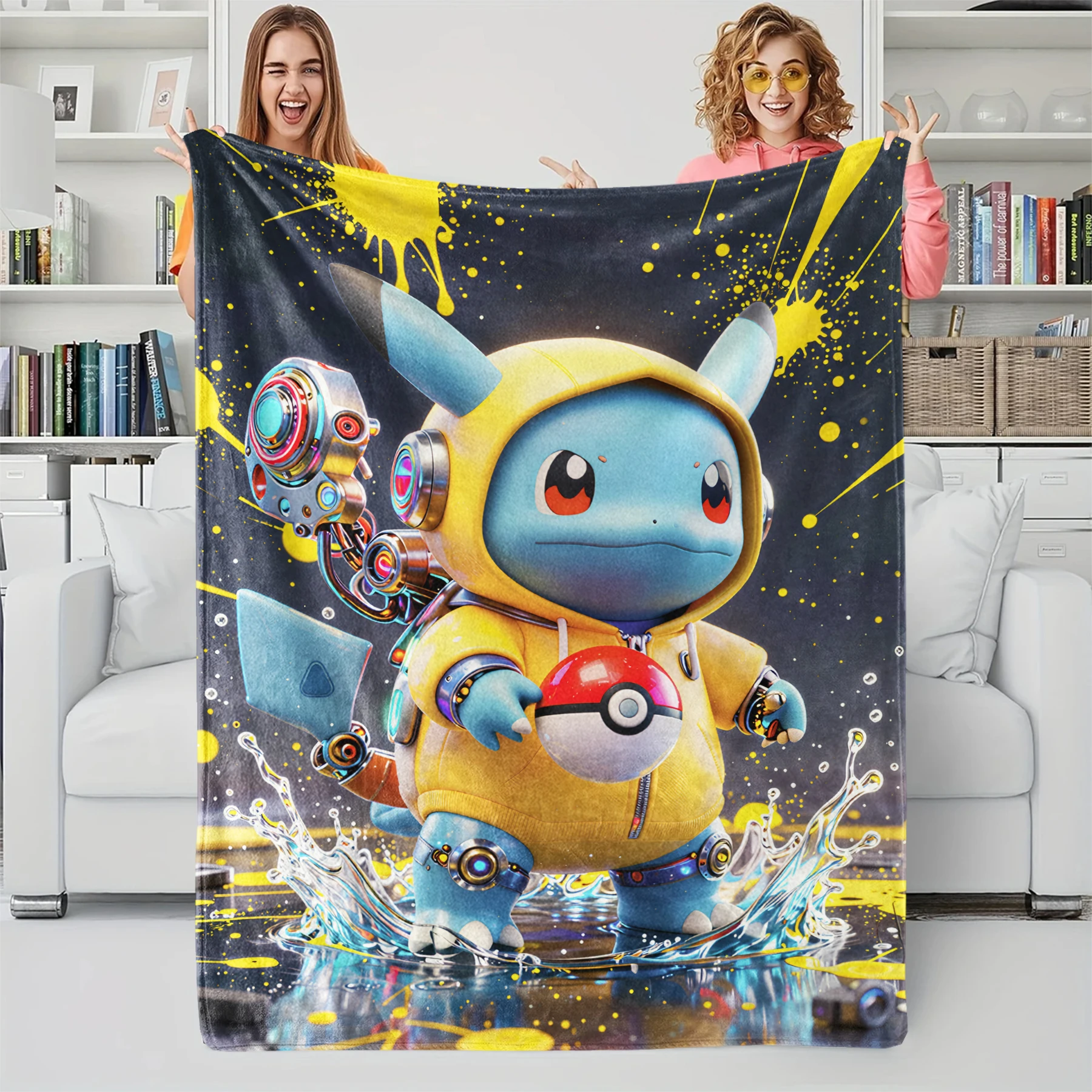 1pcs Mudkip In A Pikachu Hoodie: This Cyber Pokemon Blanket Is Too Cute ...