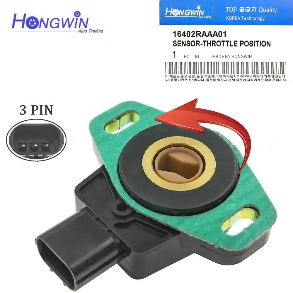 16402-RAA-A01-Throttle-Position-Sensor-TPS-For-Honda-Accord-2-4L-3-0L ...