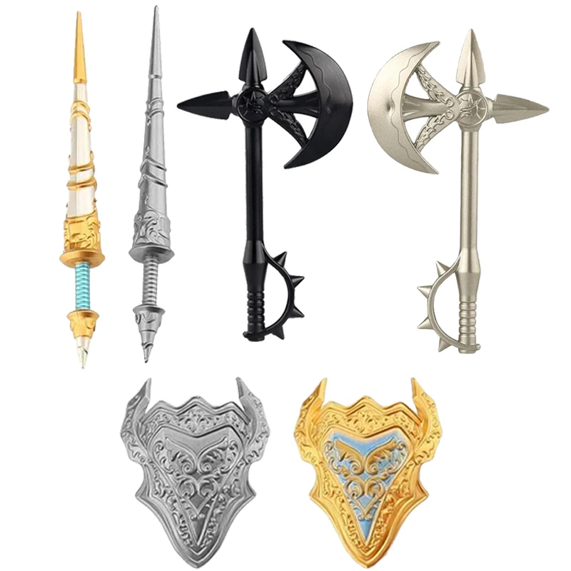 MOC-Medieval-Knights-King-Arthur-Figures-Building-Blocks-Solider-Bricks ...