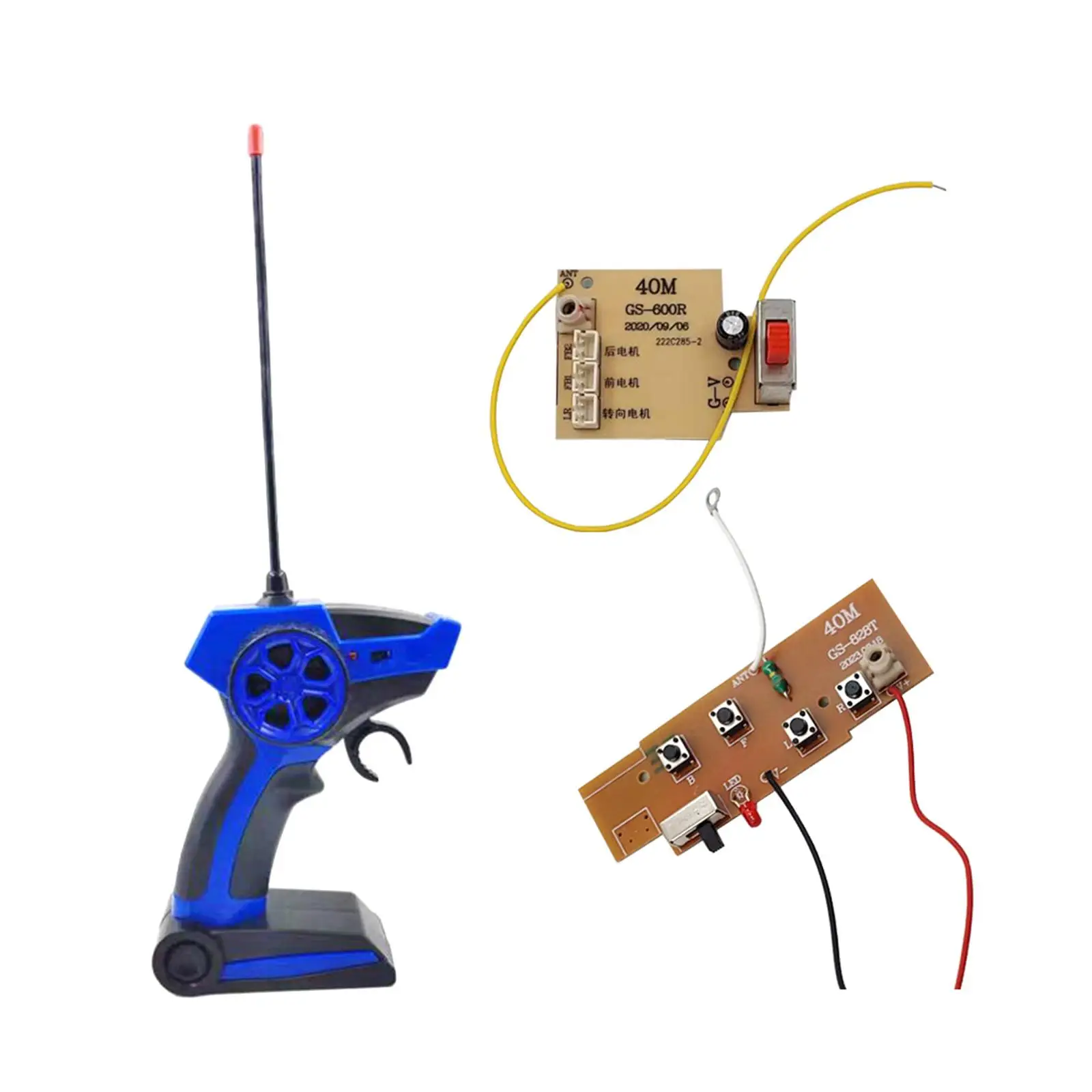 Transmitter-Board-Receiver-Board-DIY-RC-Parts-4CH-for-RC-Car ...