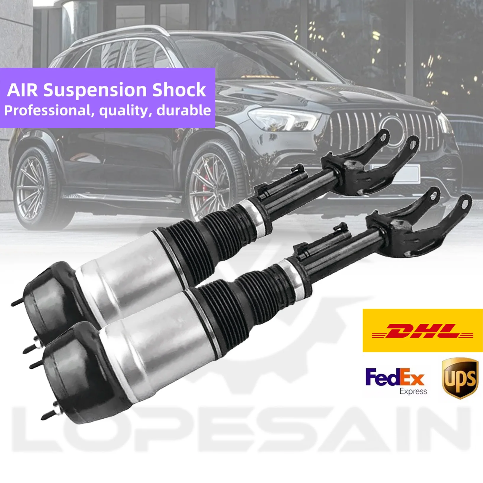 Pair-Front-L-R-Air-Suspension-Shock-For-Mercedes-GLE-W292-C292-GLE350 ...