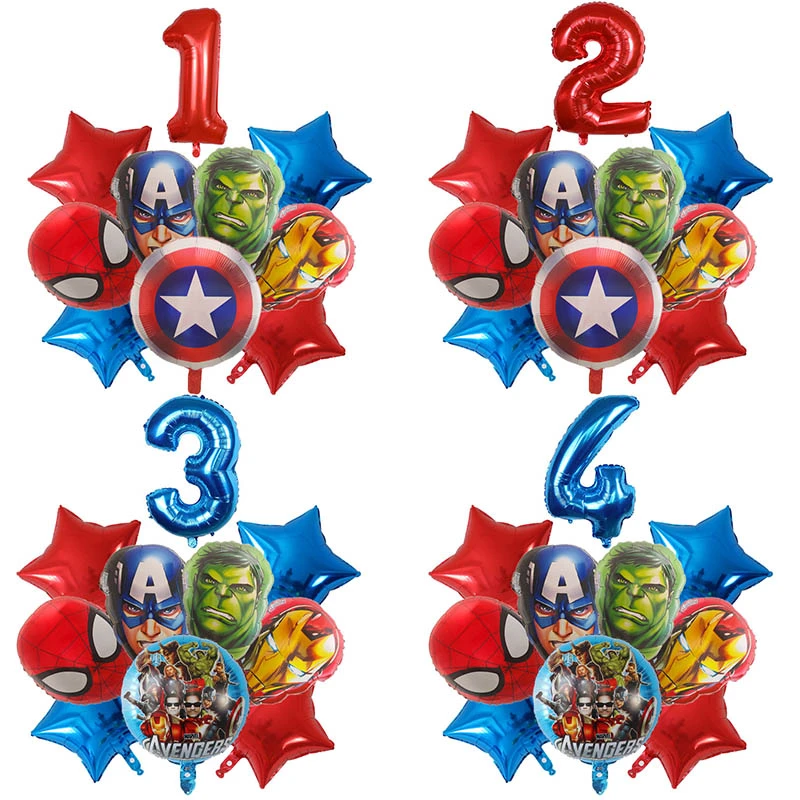 Super Heros Marvel Birthday Decoration | Avengers Birthday Decoration ...