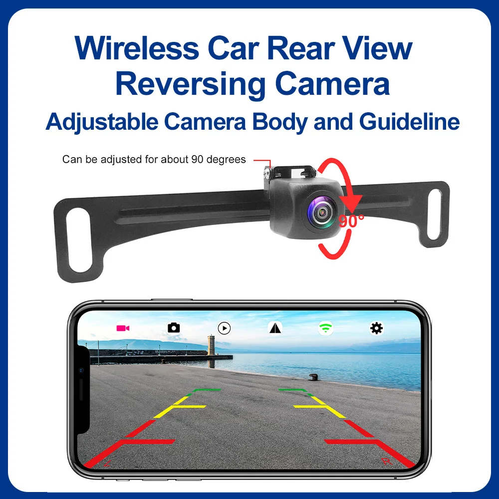 Wifi-Wireless-Car-Rear-View-Reversing-HD-1080P-Camera-BackUp-Dash-Cam ...