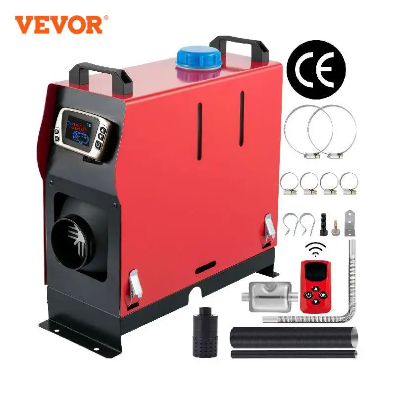 VEVOR 2KW Car Heater Plateau Version All-In-One 12V Diesel Air Heater ...