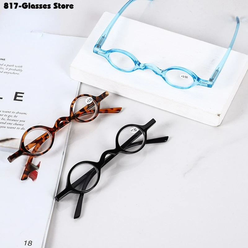 Small-Round-Frame-Reading-Glasses-Men-and-Women-Personality-Fashion ...