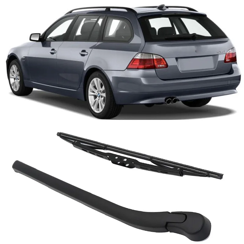 Rear Window Windscreen Wiper Arm Blade Set For BMW 5 Series E60 E61 ...