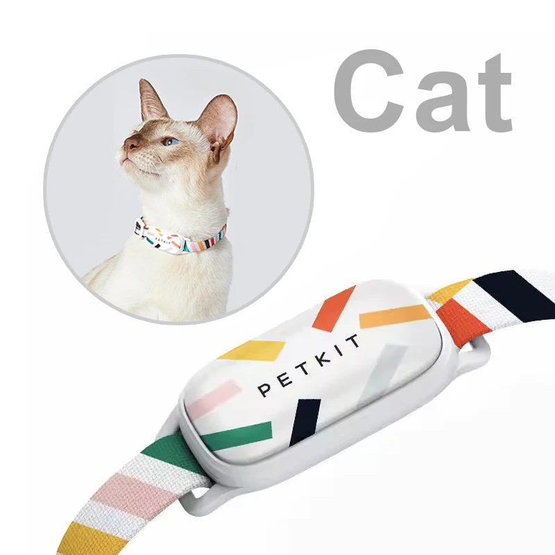 Little PETKIT 2025 Smart Cat Tag - Bluetooth Wearable Device with ...