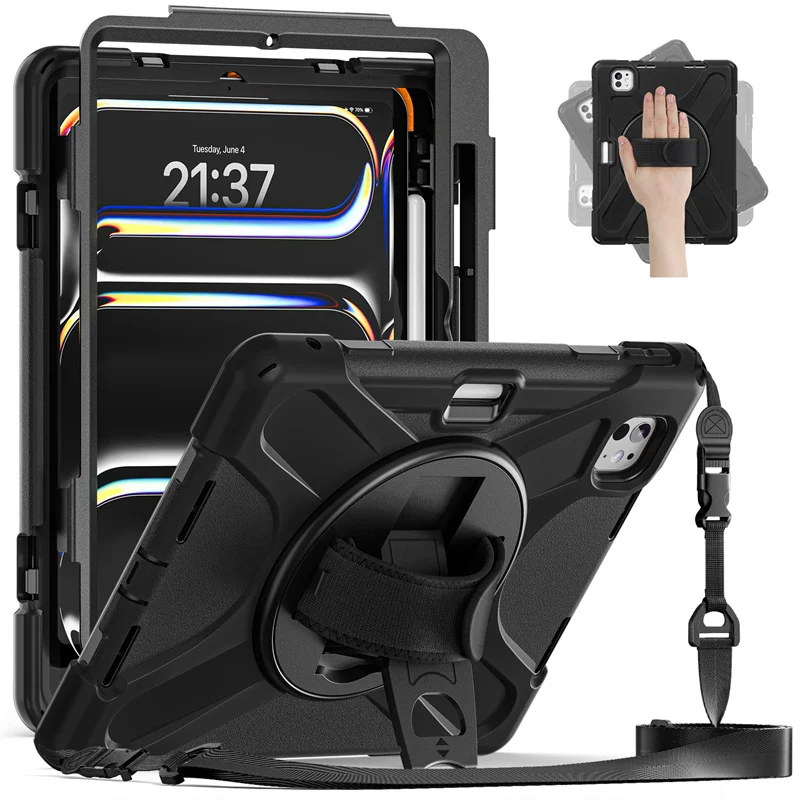 Kickstand-Shockproof-Case-For-iPad-Pro-11-12-9-13-M2-M4-2024-Cover-iPad ...