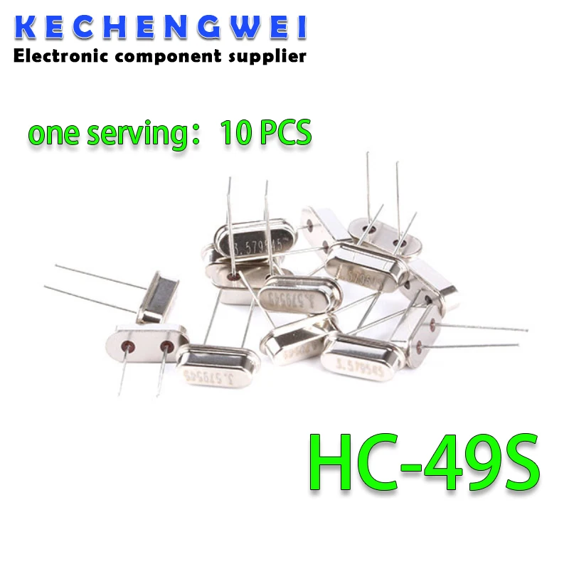10pcs 4mhz 6mhz 8mhz 12mhz 16mhz 20mhz 24mhz 32.768k 2*6 32.768k 3*8 ...